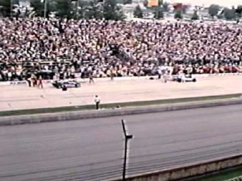 rfin062 IndyCar Rick Mears pit fire Indianapolis 1981 - YouTube