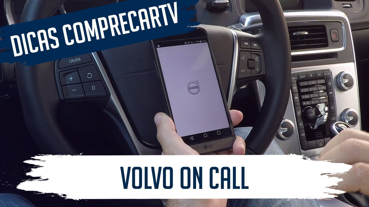 Volvo On Call - Controlando o carro pelo Smartphone - YouTube