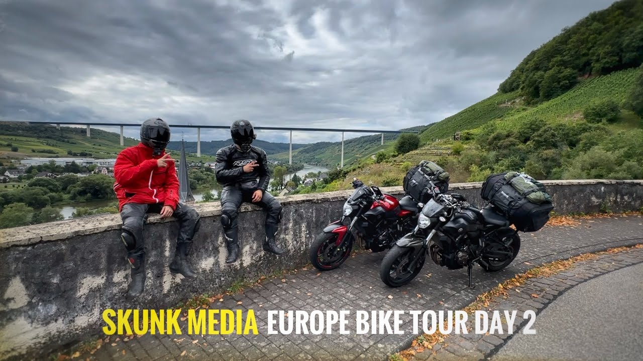 Europe Bike Tour // UK to Switzerland // MT07 // Day 2 - YouTube