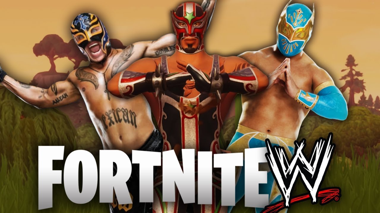 La LUCHA LIBRE LLEGÓ a FORTNITE | Luchadores en Fortnite Battle Royale ...