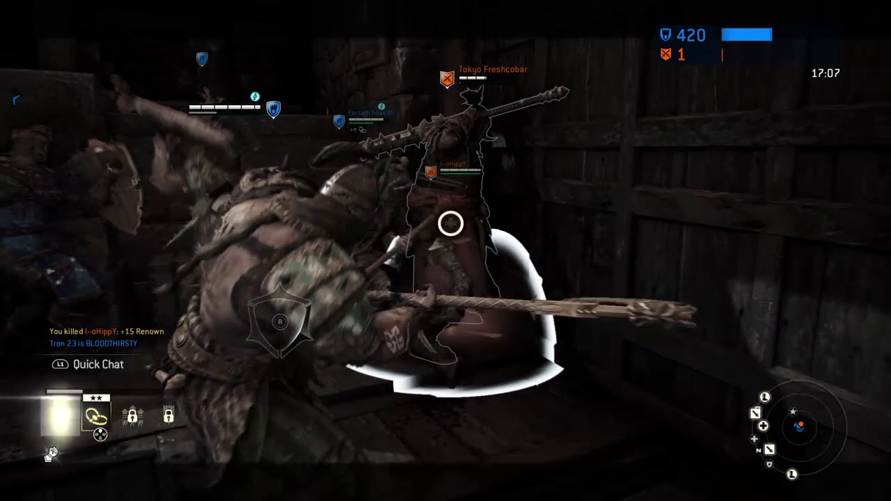For Honor vs Members of Shugoki, Shinobie, and Nobushi wave clans ...