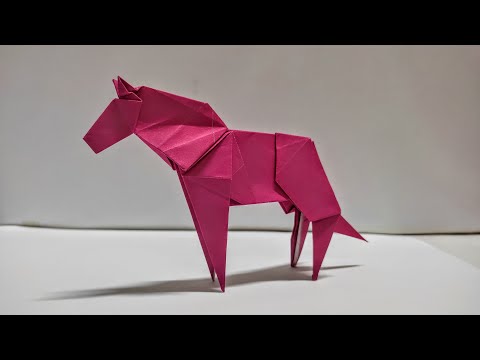 Origami Horse Step By Step - How To Make Origami Horse - Origami ...