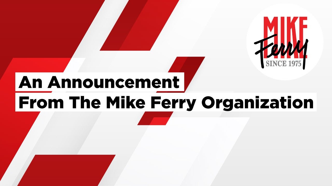 An Announcement From The Mike Ferry Organization - YouTube