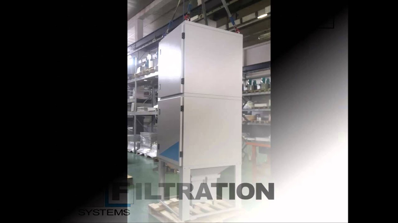 Pulsatron Compact, Air filtration dust and dry smokes - YouTube