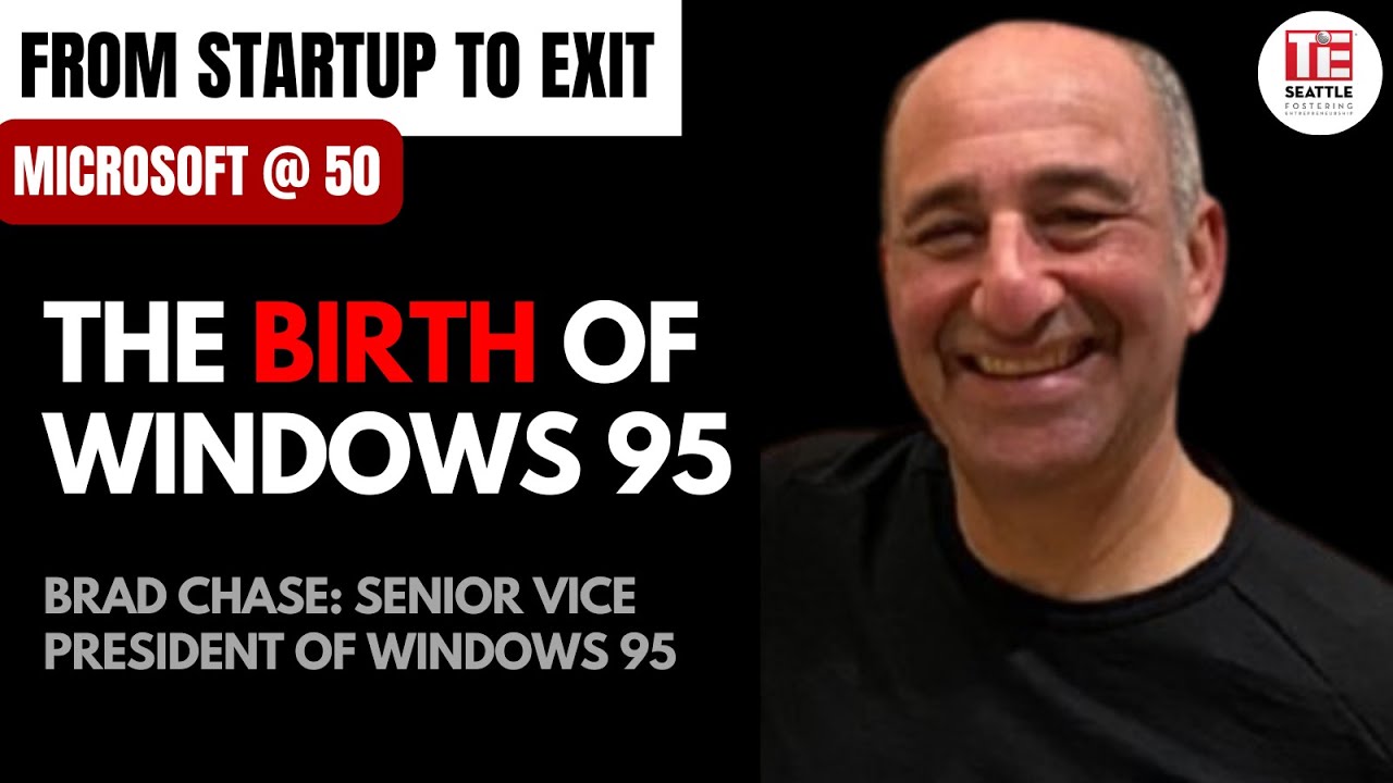 Microsoft@50: The Launch of Windows 95, with SVP Brad Chase - YouTube