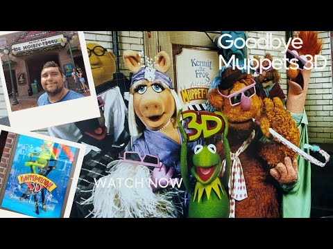 Saying Goodbye to Muppets 3D, Thank you Jim Henson - YouTube