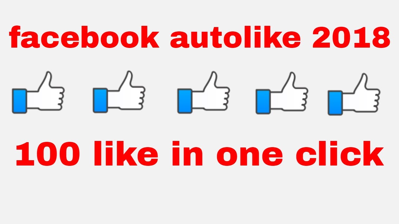 Facebook auto like /Machine liker - YouTube