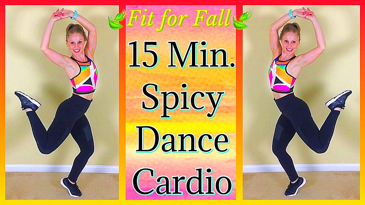 🌶Fit for Fall #5 ~ 15 Min. Spicy Dance Cardio- Heart Pumping Feel Good ...