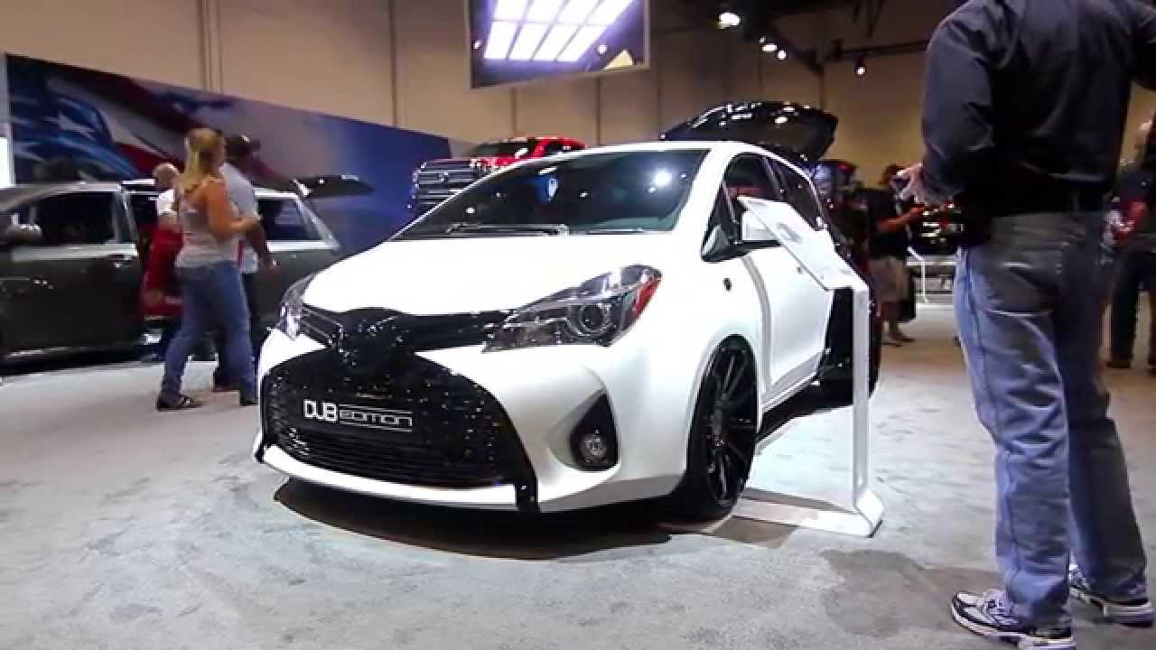 DUB Edition Toyota Yaris and Sienna Premiere at SEMA 2014! - YouTube
