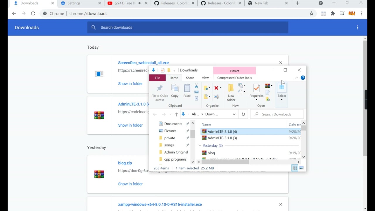 Download Adminlte 3 template - YouTube