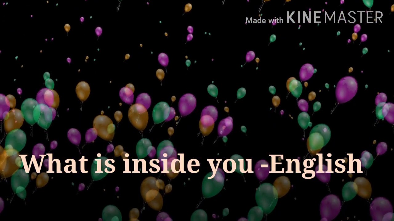 What is inside you - YouTube