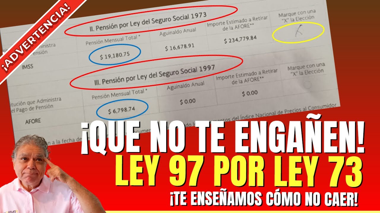 Firmar Ley 97 por Ley 73 ¡Que no te engañen! Te enseñamos como NO caer ...