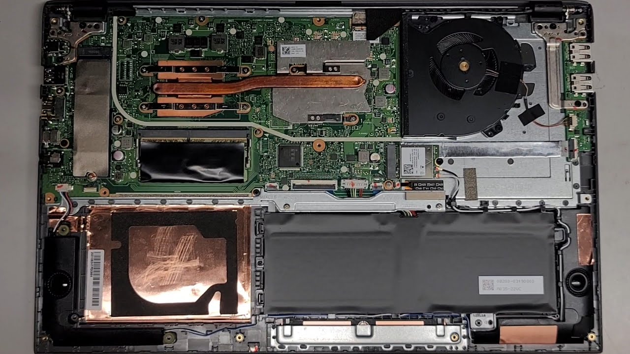 ASUS VivoBook 15 Notebook PC F512D Disassembly RAM SSD Hard Drive ...