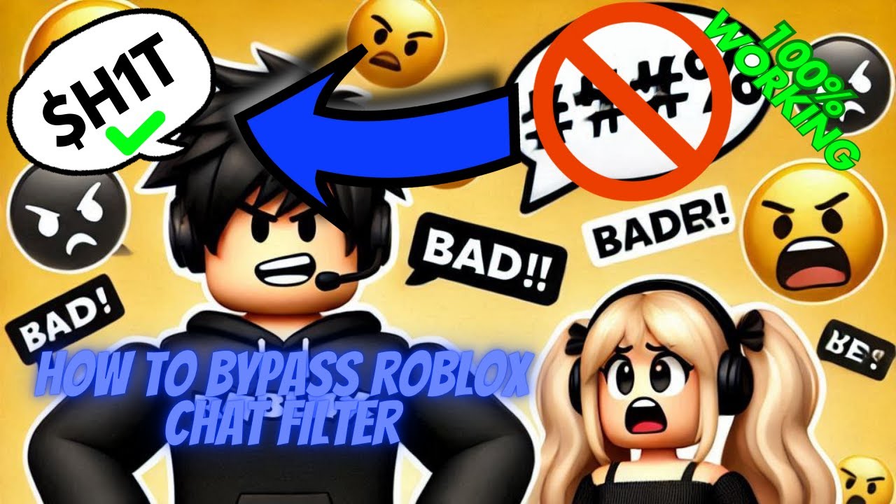 How to bypass chat filter in Roblox (legit 100%) No hack - YouTube