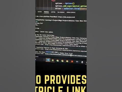 LATEST NEWS AUTOMATION - GET the LATEST NEWS HEADLINES WITH PYTHON ...