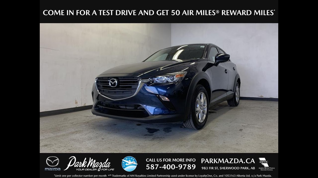 BLUE 2019 Mazda CX-3 Review - Park Mazda - YouTube