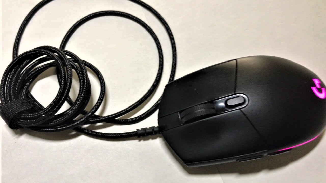 Logitech G102 cable replacement - 2020 - YouTube
