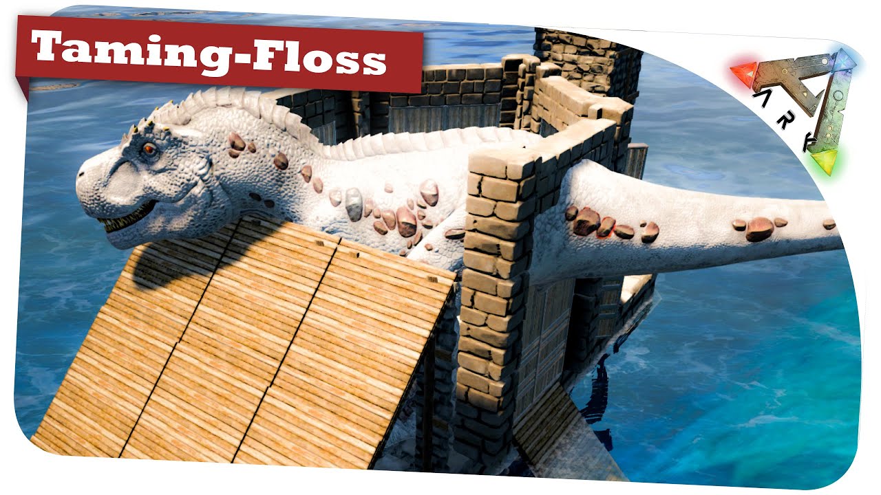 Ark SE: Mein Zähm Floß [Taming Raft] | Ark Survival Evolved German ...