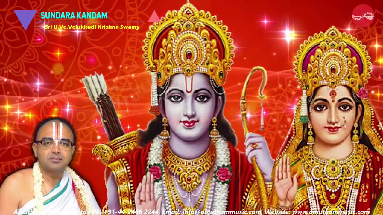 Sundara Kandam || Sri . U. Ve. Velukkudi Krishnan Swami || Discourse ...