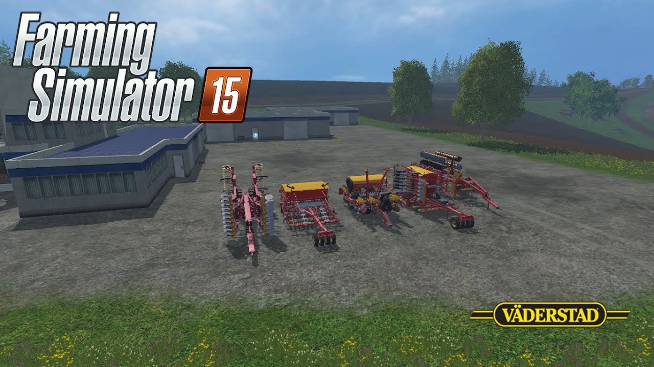 Farming Simulator 15 Mod Test #9 Väderstad - YouTube