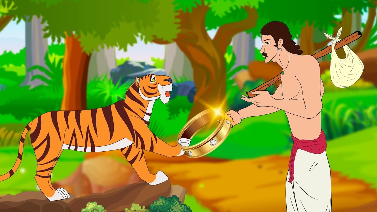 सोन्याचे कंगन आणि लोभी शेतकरी कथा | Marathi Goshti | Marathi Fairy ...