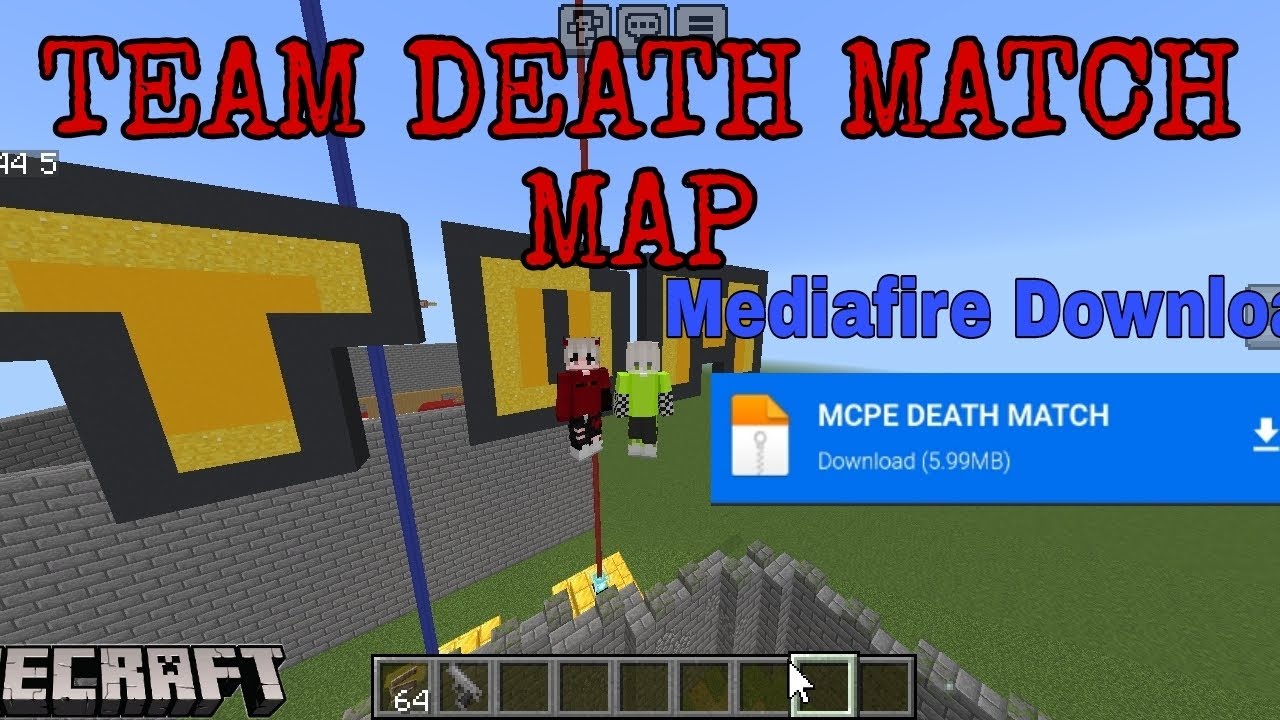 Minecraft Team Death Match map (guns included) | mediafire download ...