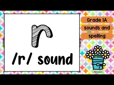 Sounds and Spelling- R r sound - YouTube
