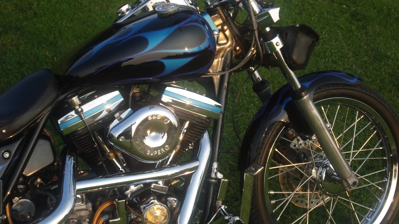 Riding the 1984 Harley FXR custom - YouTube