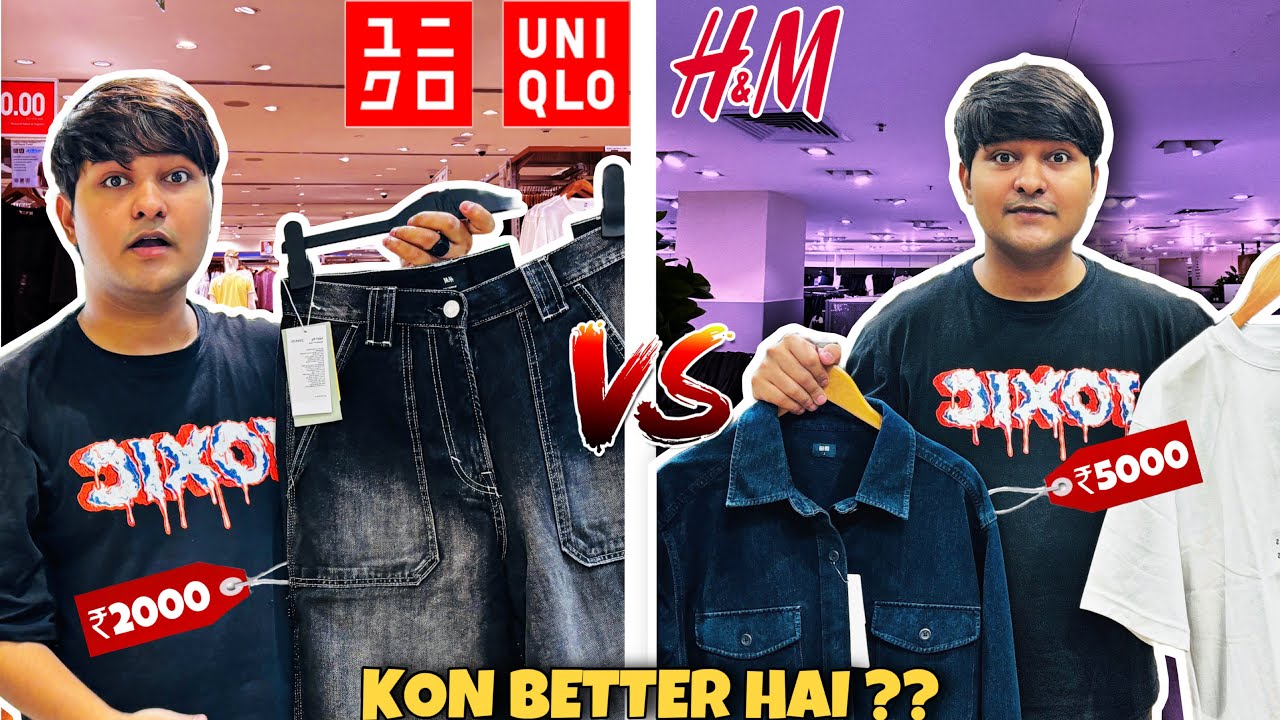 Uniqlo vs H&M *Which Fashion Brand Is Better ?* | Uniqlo 2024 Haul ...
