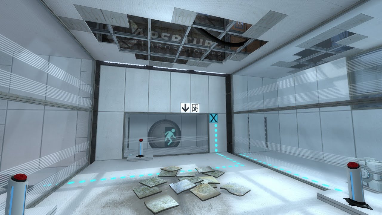 Portal: Enrichment - Test Chamber 01 (mostly finished) - YouTube