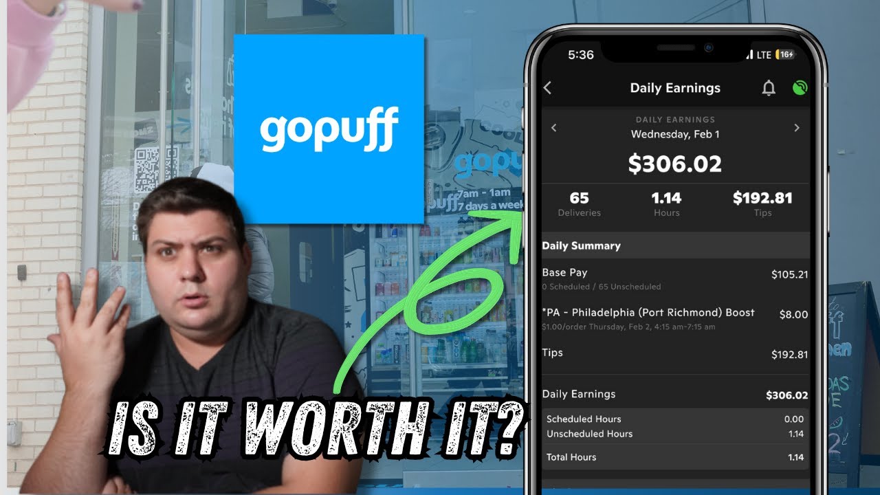 GoPuff Gig Review - EVERYTHING You MUST Know!! Is it Worth It? - YouTube