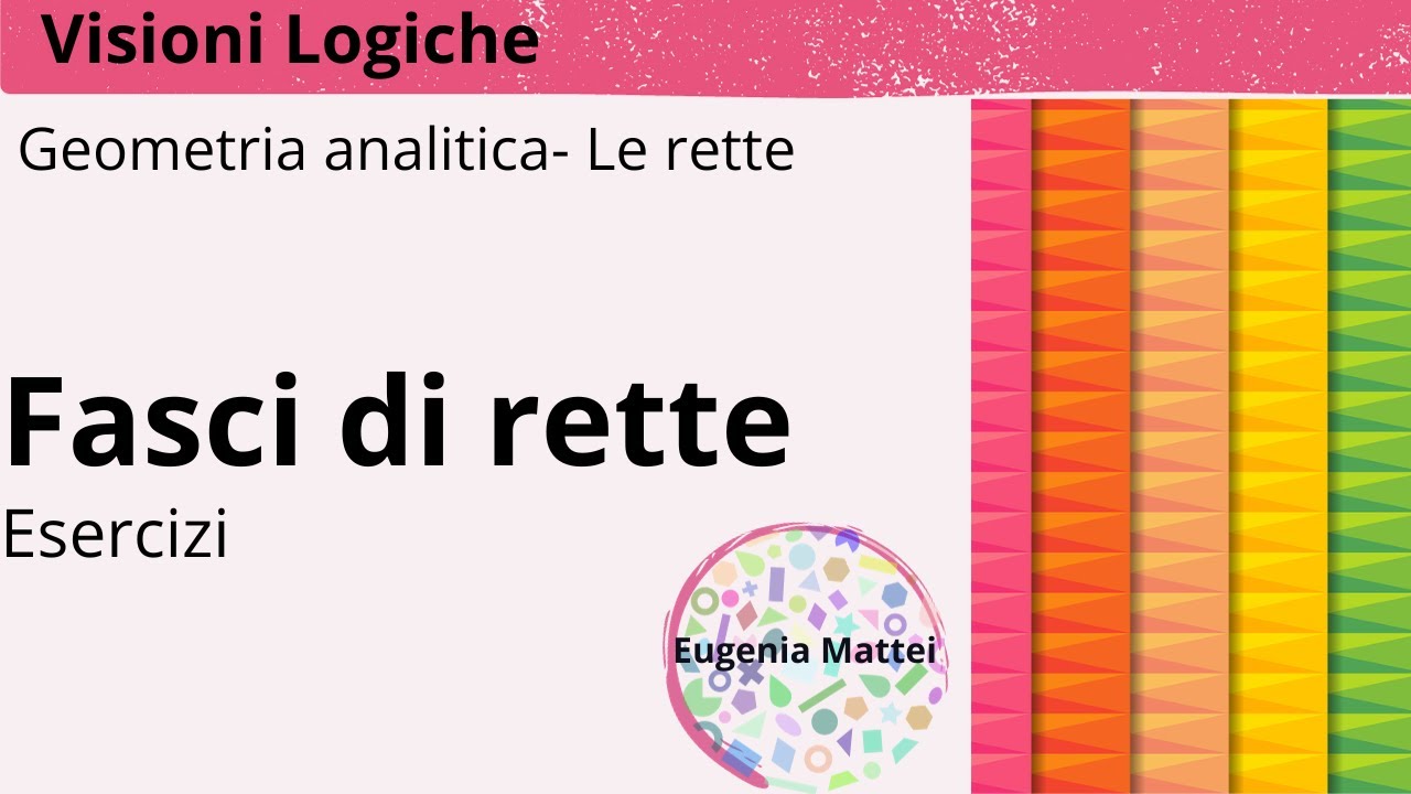 Esercizi sui fasci di rette - YouTube