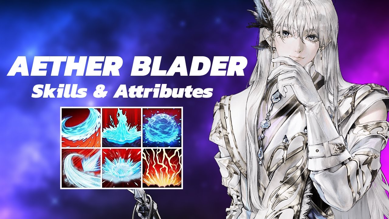 Tree of Savior: Aether Blader – All SKills & Attributes - YouTube