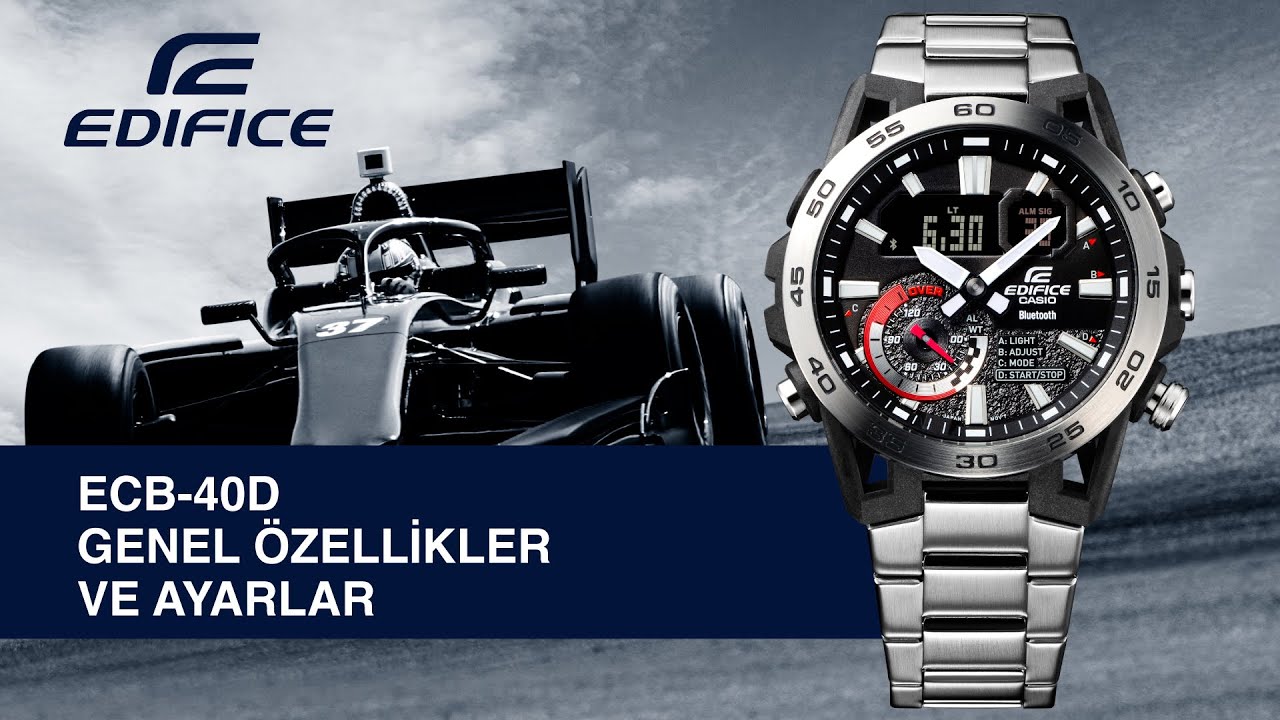CASIO EDIFICE ECB-40 - YouTube