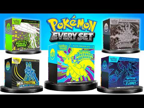 Opening Every Mega Evolution Elite Trainer Box