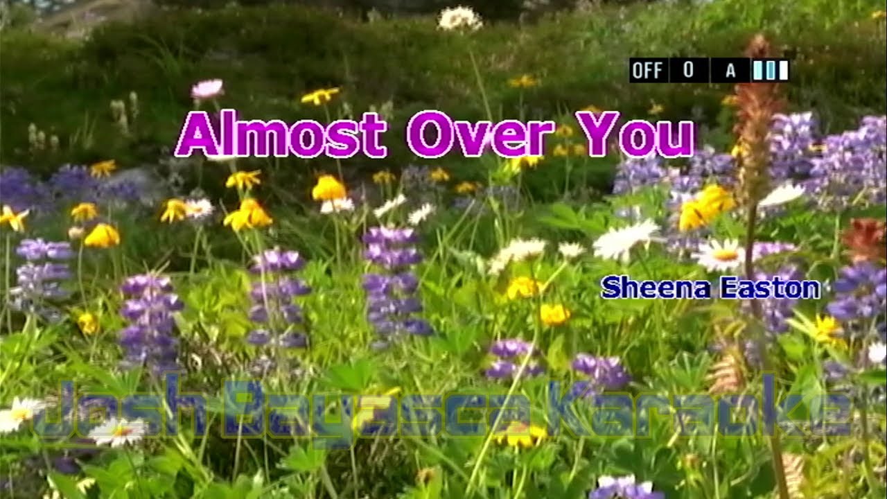 (6530) Almost Over You by Sheena Easton | Premier-98sd Karaoke - YouTube