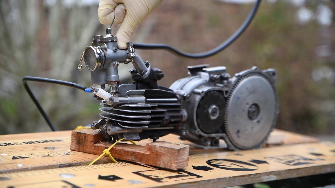 Vincent Firefly running for the first time. - YouTube