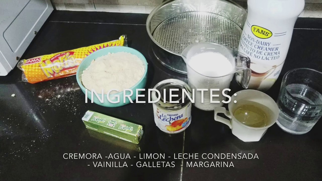 Receta fácil de cheesecake. - YouTube