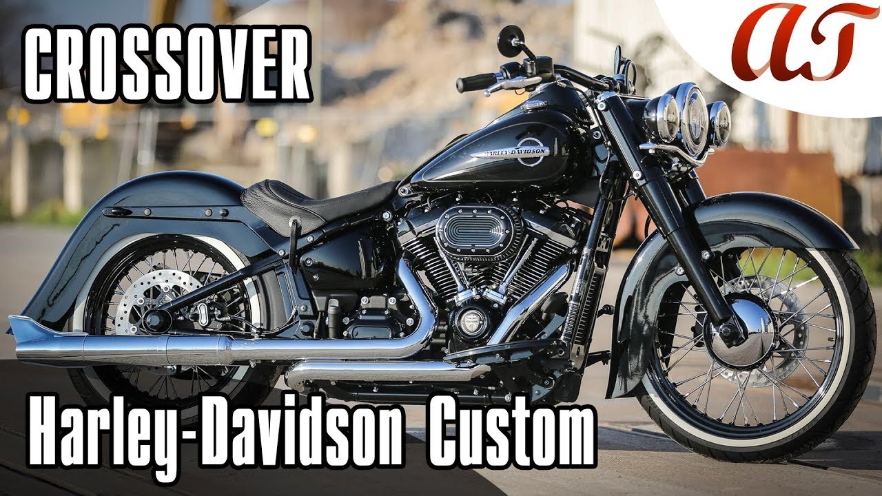 Harley-Davidson HERITAGE Custom: CROSSOVER * A&T Design - YouTube