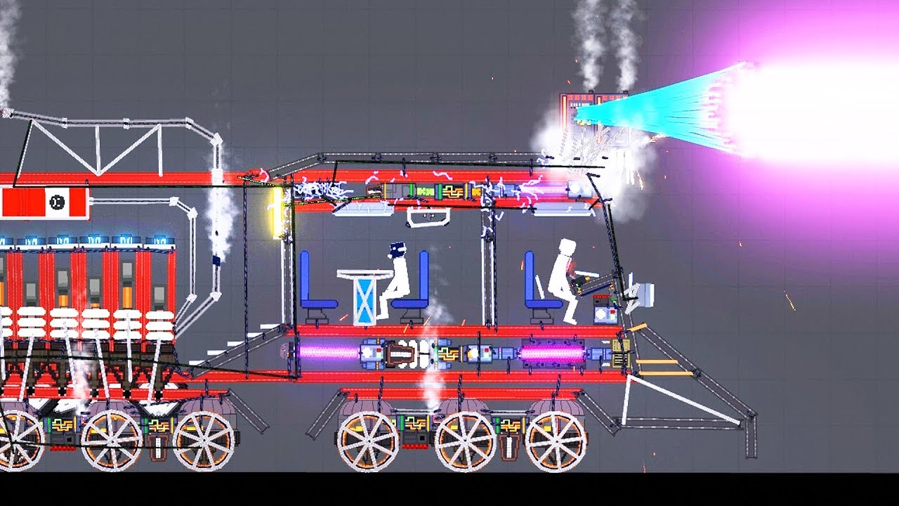 We Need More MEGA LASERS! - People Playground - YouTube