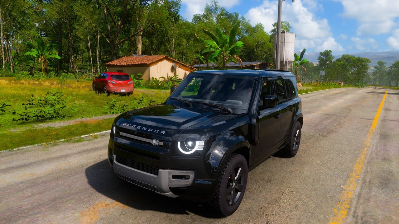 Driving the Land Rover Defender in Forza Horizon 5 | Ultimate Road Test ...