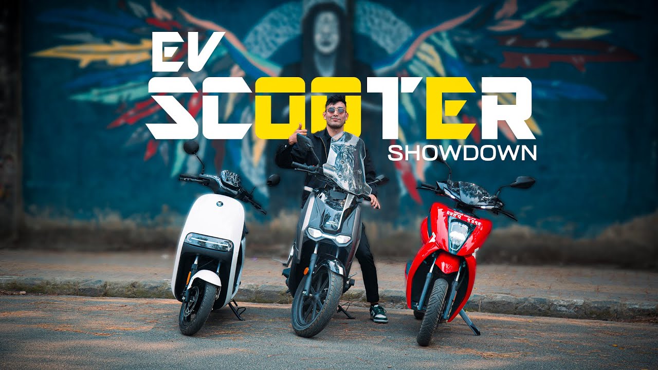 Ather 450x, SuperSoco CPx & Segway E100 | EV Scooter Showdown - YouTube