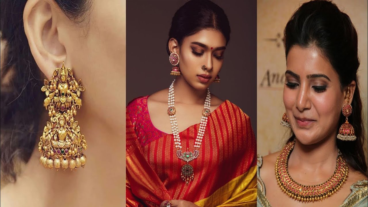Amazing Antique Bridal earring collections, jewellery collections ...