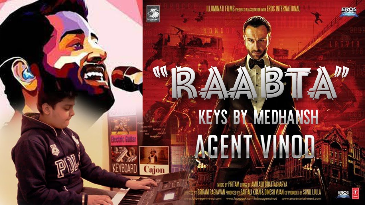 Raabta - Keyboard Cover | Performed By Medhansh - YouTube