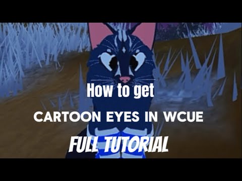 How to get cartoon eyes on your morph in wcue!! - YouTube