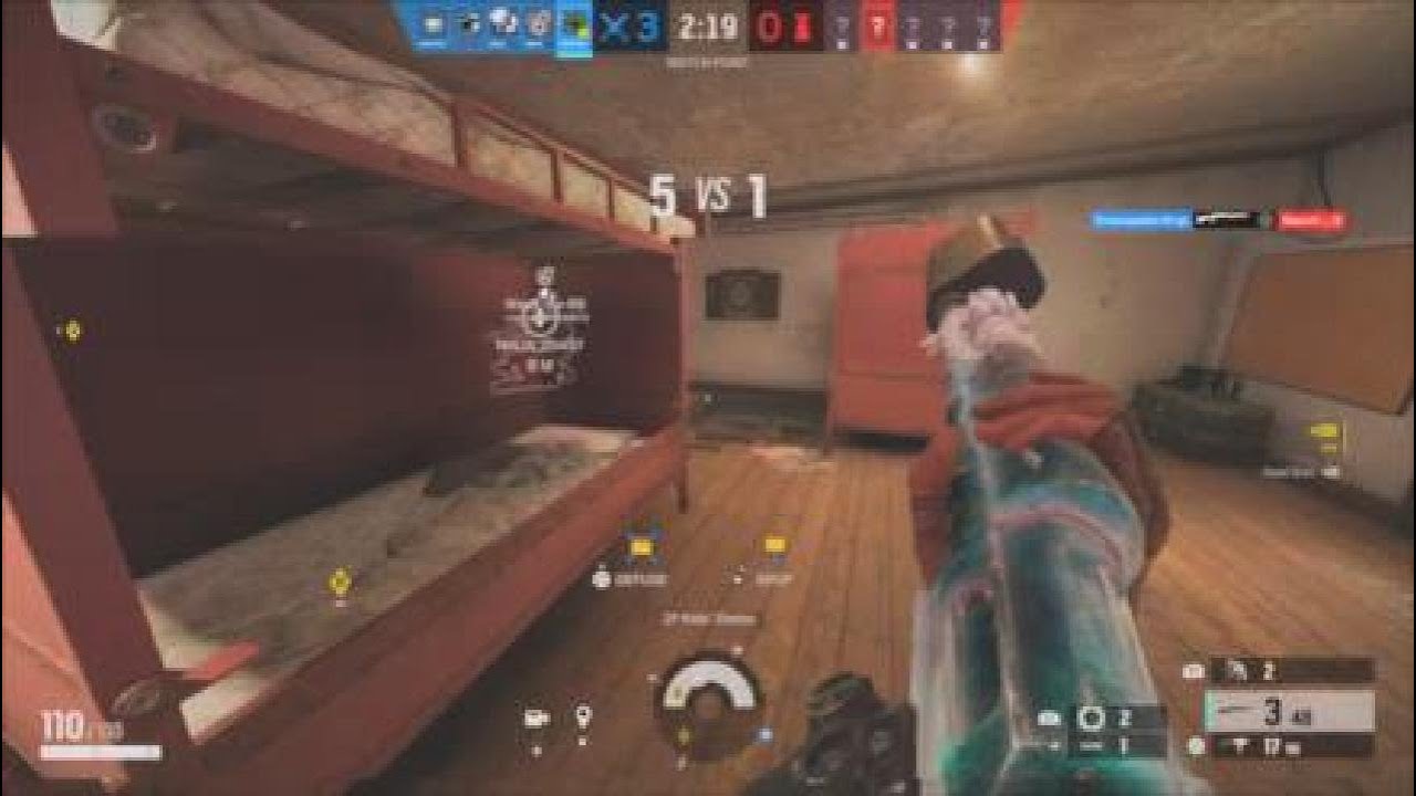 Clash and random dance fight r6 - YouTube
