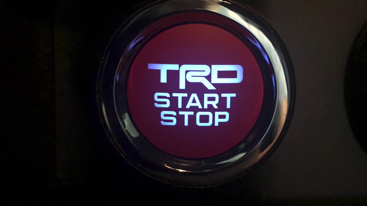 MESO Customs TRD Push To Start Button Installation For 3rd Gen Toyota Tacoma - YouTube
