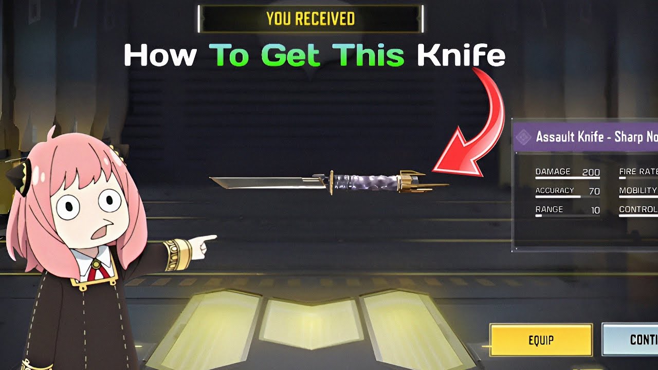 How to get Assault Knife Sharp Note in CODM S4 | Assault Knife Sharp ...