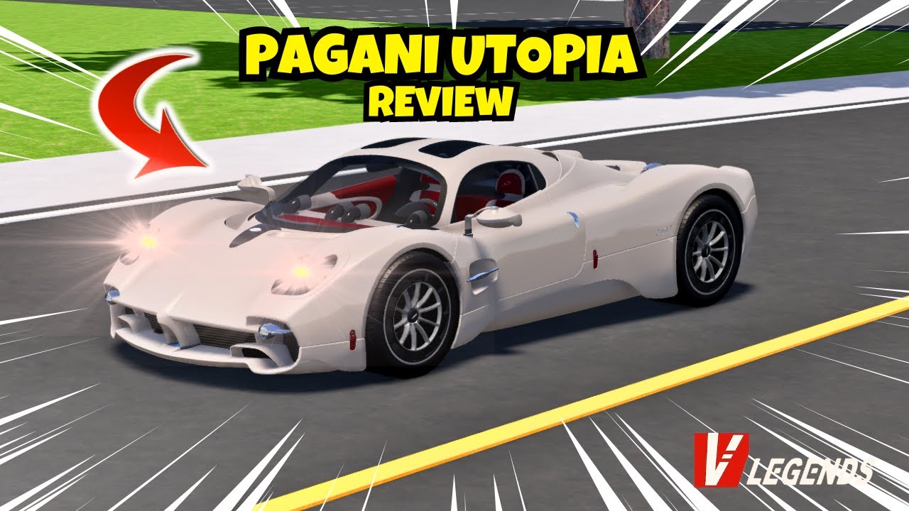 NEW Pagani Utopia Review | Vehicle Legends (ROBLOX) - YouTube