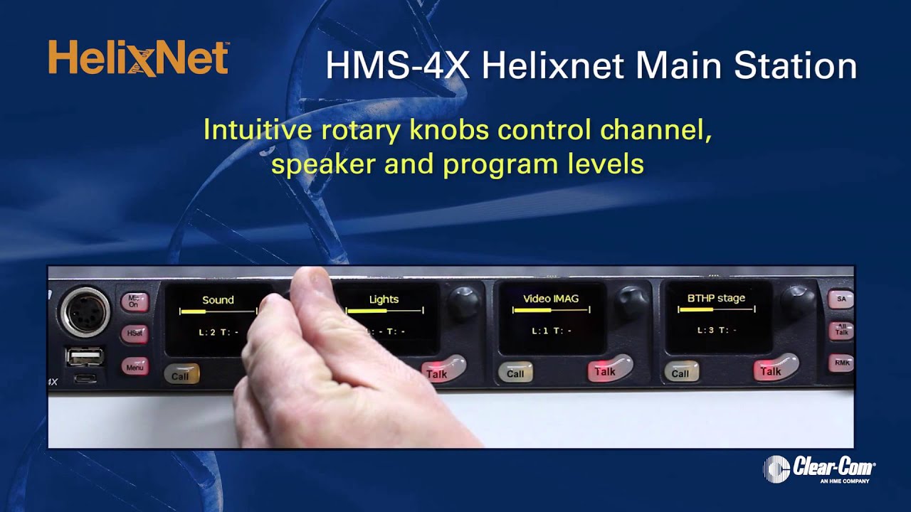 HelixNet Partyline with Network Linking Overview 2013 - YouTube
